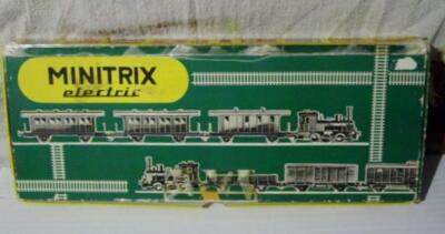 MiniTrix Electric N GAUGE Train Set #1902 Steam Engine Locomotive ...