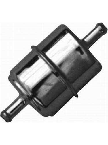 RPC Chrome Steel Fuel Filter, With Paper Element, 5/16 Inlet/Outlet, N ...