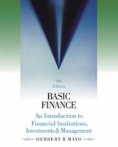 Basic Finance : An Introduction to Financial Institutions, Investments ...