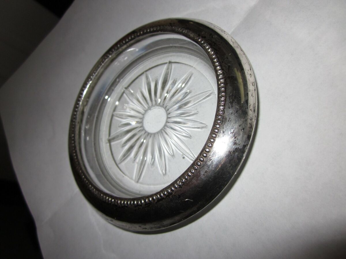 Vintage Frank M Whiting & Co Sterling Silver And Crystal Vintage Frank M Whiting & Co Sterling Silver And Crystal