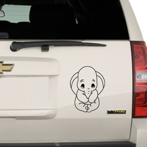 Cute Dumbo Vinyl Decal Sticker for Macbook Air Pro Laptop Car Window ...