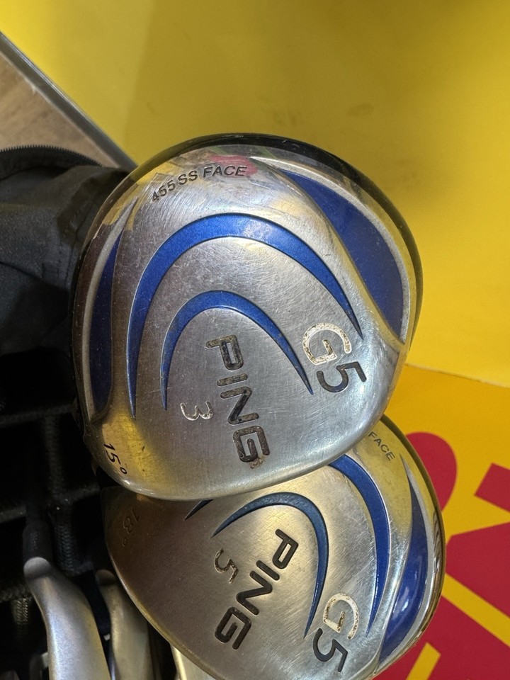 Ping Golf Club Set | G5 Woods | G5 Irons | Letters SwingMaster | G5i ...