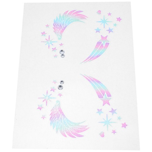 Colorful Eye Sticker Rainbow Sticker Masquerade Party Glitter Face ...