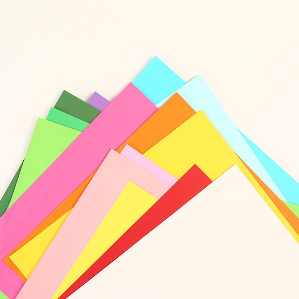 200pcs Colored Origami Paper Handcraft Paper Funny DIY Folding Paper ...