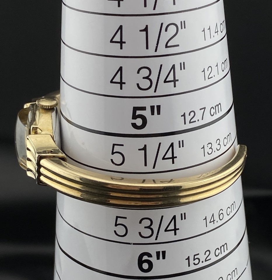 Vintage Elgin Shock master Ladies Dainty Clasp Bracelet Watch 10K GF ...