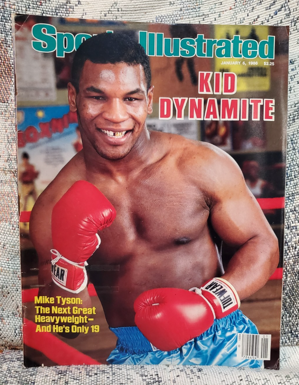 1986 Sports Illustrated Mike Tyson Kid Dynamite, 1st SI Cover Boxing 1/6 | eBay