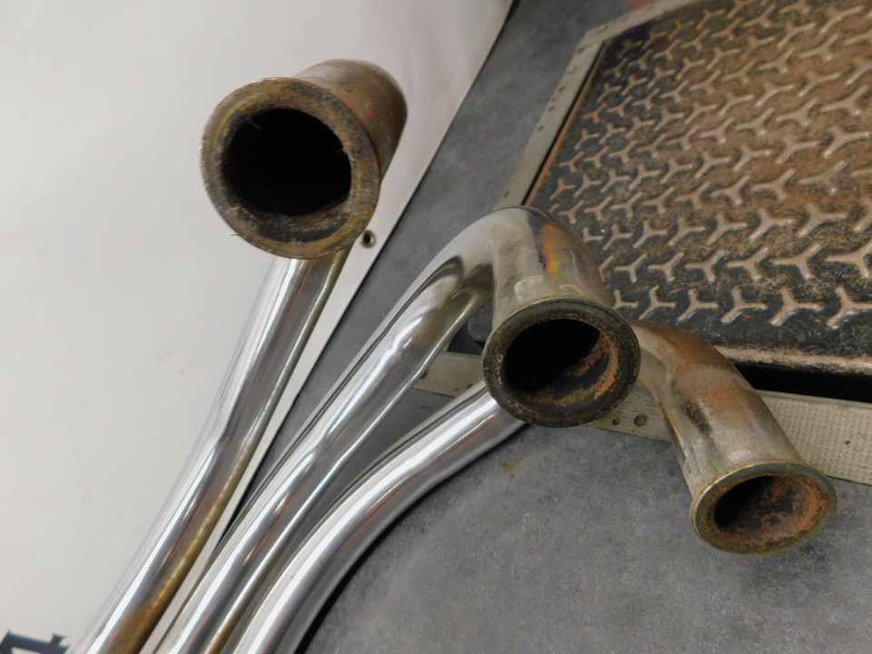 Honda CBX 1000 CBX1000 OEM Original Right Side Exhaust Pipes 1878 | eBay
