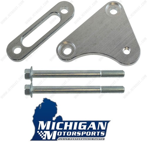 LS Truck Idler Pulley Relocation Bracket ICT Billet 551353 for 4.8 5.3 ...