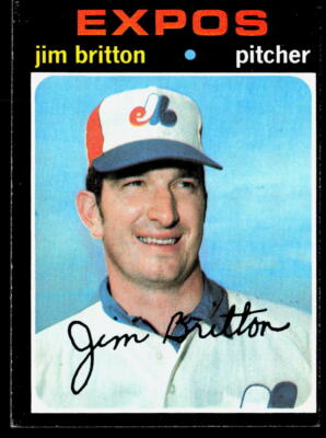 Jim Britton 1971 Topps #699 EXMT-NMT | eBay