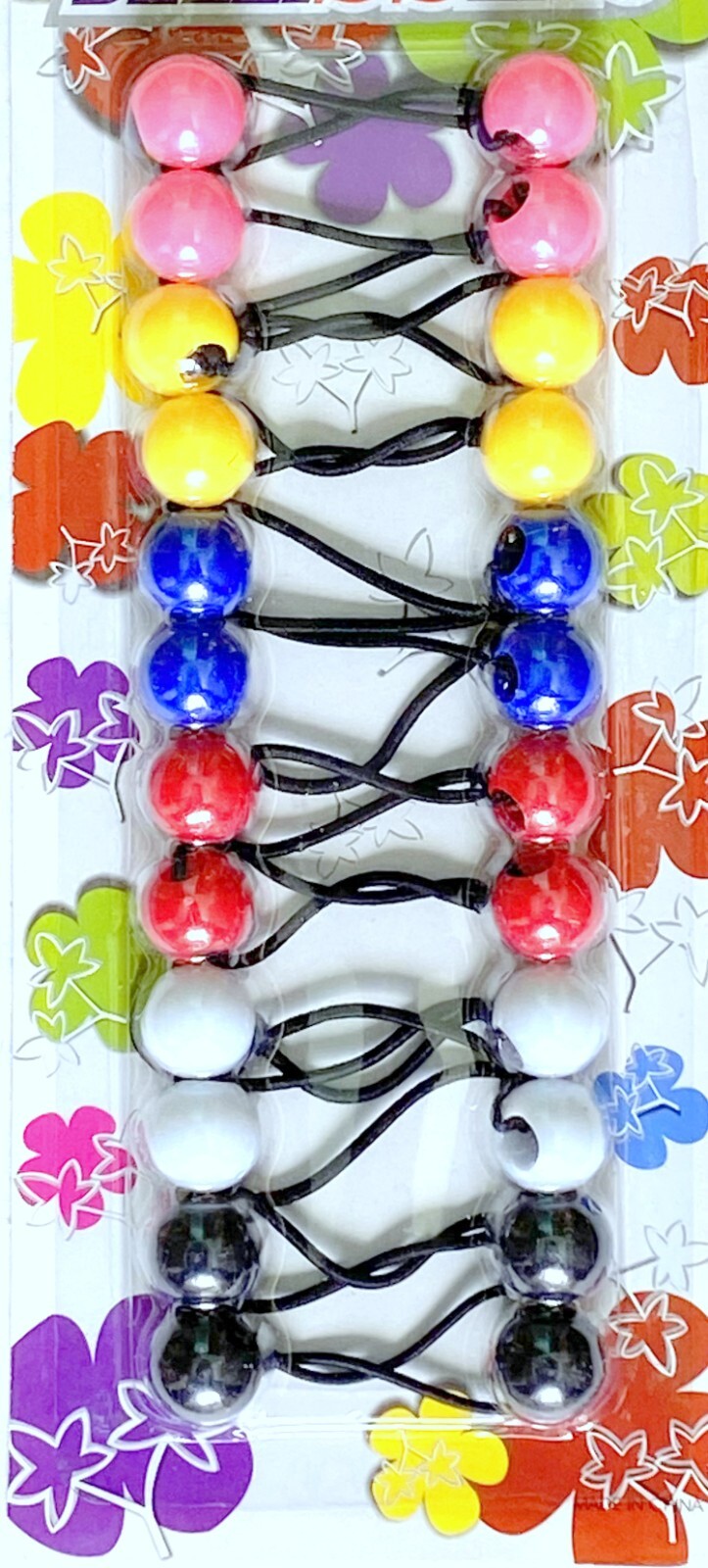 KIDS HAIR BOBBLES/GIRLS HAIR ELASTICS/PONYTAIL HAIR BOBBLES ACCESSORIES ...