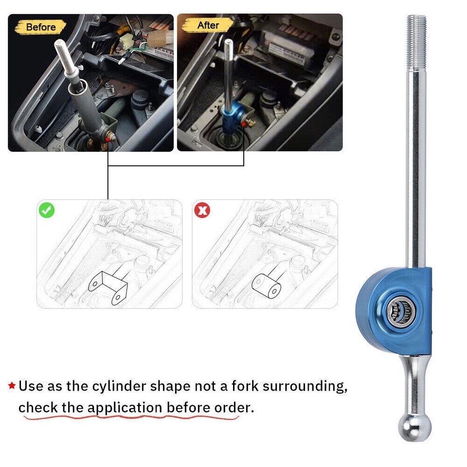 Throw Short Shifter Quick Gear Kit for 01-06 Subaru Impreza STI 96-05 ...