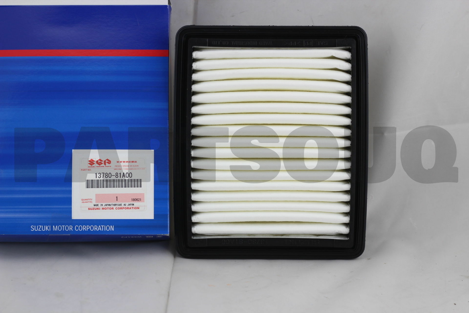 SUZUKI 1378081A00 - Air filter cross reference