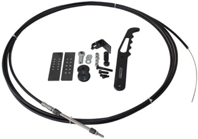 Aeroflow AF80-1000BLK Chute Release Cable Kit Blk Handle Parachute ...