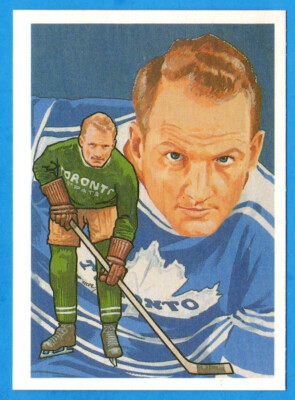 Hap Day 1985 Cartophilium Hockey Hall of Fame #80 (ex-mt) Toronto Maple ...