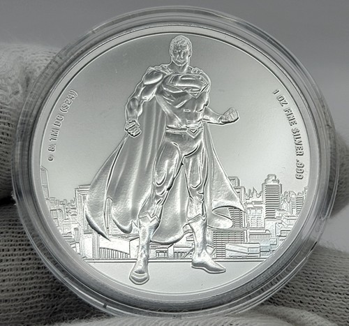 2024 Samoa Superman 1 oz .999 Fine Silver DC Comics Superhero | eBay