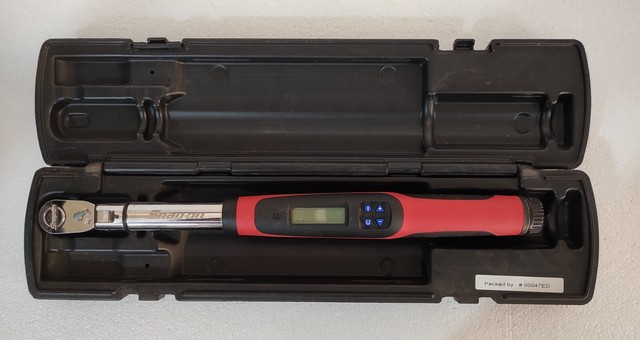 Snap-on TECH2R100 Torque Wrench Techwrench Flex Ratchet 3/8" Drive for ...