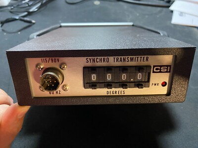 CSI Control Sciences Inc Synchro Transmitter DST-403 | eBay