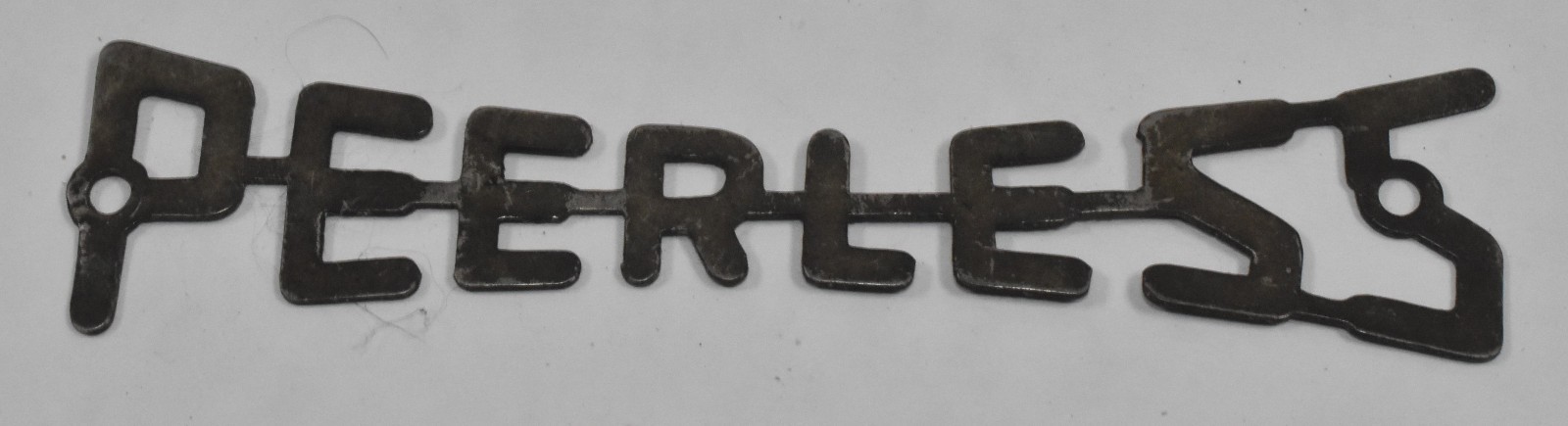 Rare 1920s Peerless Motor Car Co Script Radiator Emblem Badge | eBay