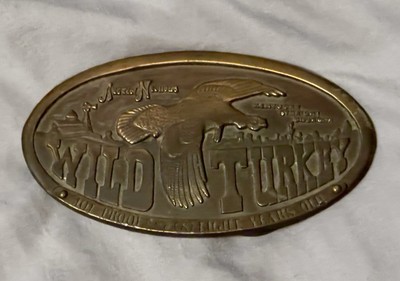 WILD TURKEY - AUSTIN NICHOLS - ©1974 - belt BUCKLE | eBay