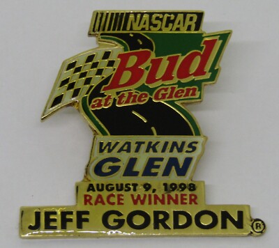 NASCAR Bud at the Glen Watkins Glen August 9, 1998 Jeff Gordon Winner ...