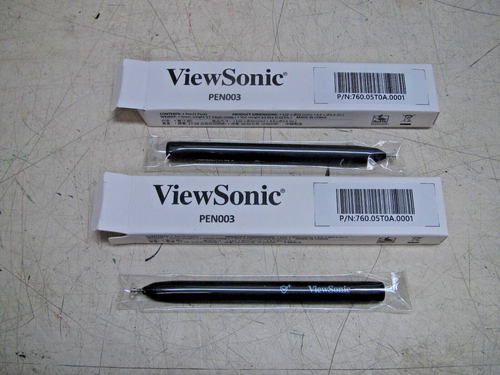 Lot of 2 ViewSonic PEN003 Active Pens For Viewboard IFP 70 Series 760 ...