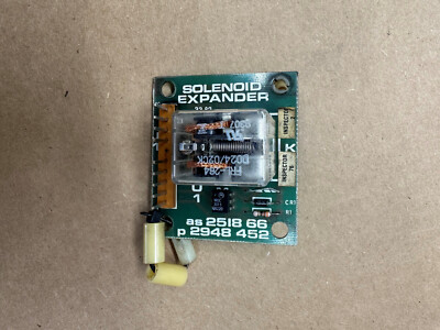 Bally Pinball Solenoid Expander relay board #AS-2518-66 | eBay