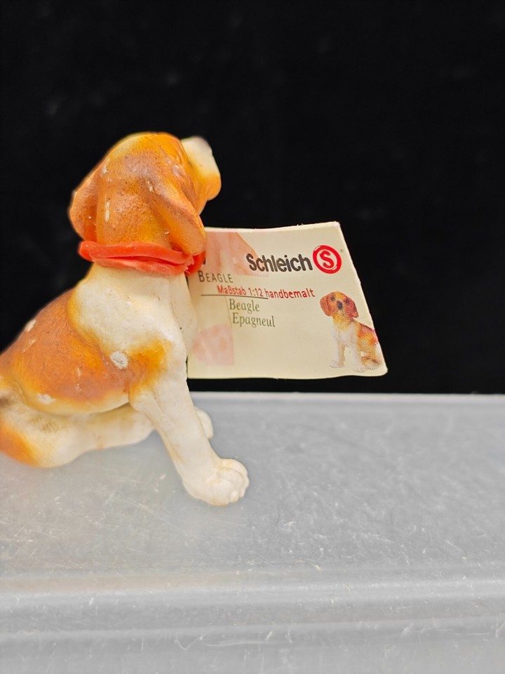 RARE! Retired NO BOX Schleich Dog Animal Model 2" Figure 1/12 | eBay