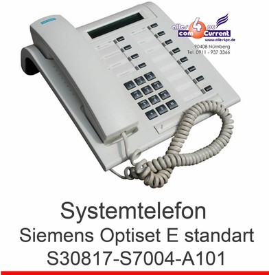 Telephone Siemens Optiset E Standard Hicom 100E 108 112 118 150E7h G | eBay