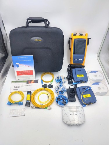 FLUKE networks TFS W/ OptiFiber Pro QUAD OTDR Module 850/1300/1310/1550 ...