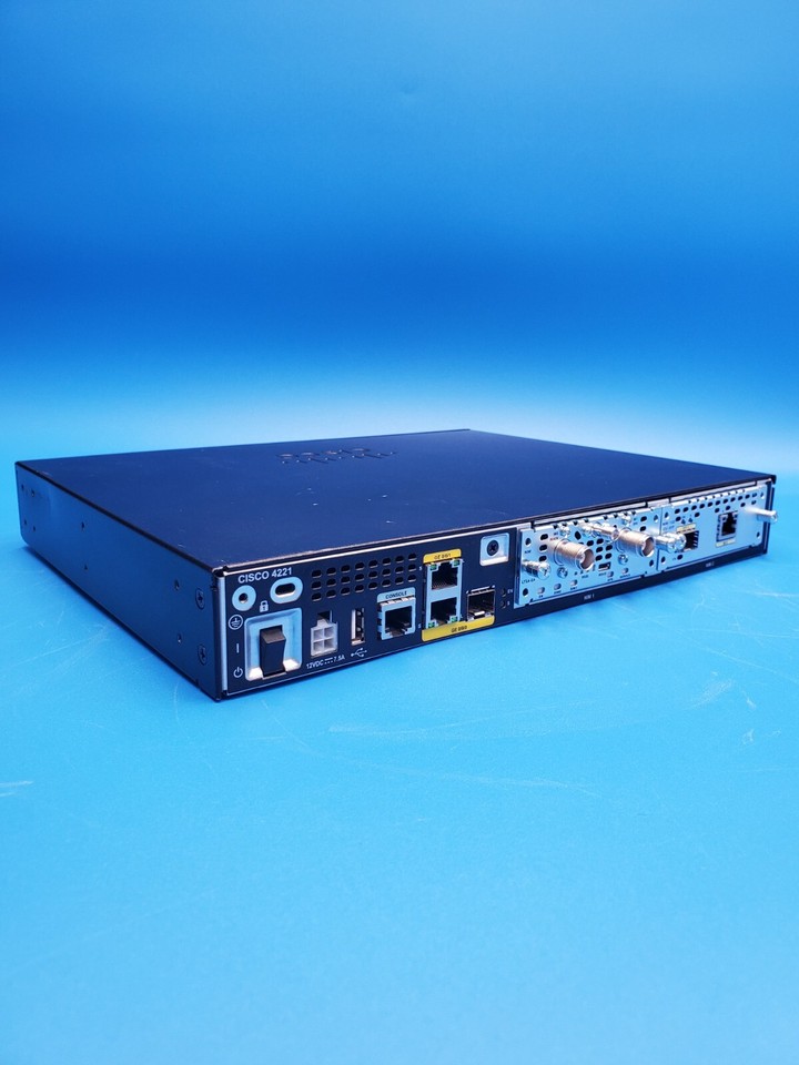 Cisco ISR4221/K9 4200 Series Integrated Services Router Used | eBay