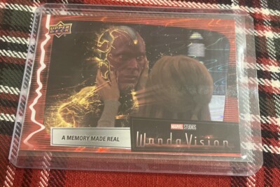 2022 WandaVision Memory Made Real Red Foil Board #88 Vision | eBay
