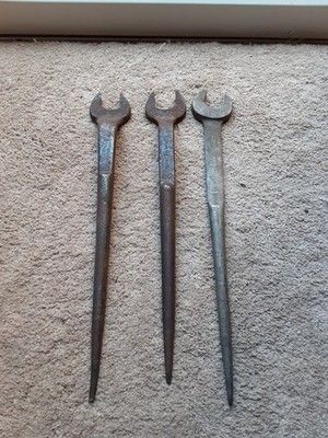 Vintage Ironworker's Spud Wrenches Williams, Armstrong models 1908, 207 ...