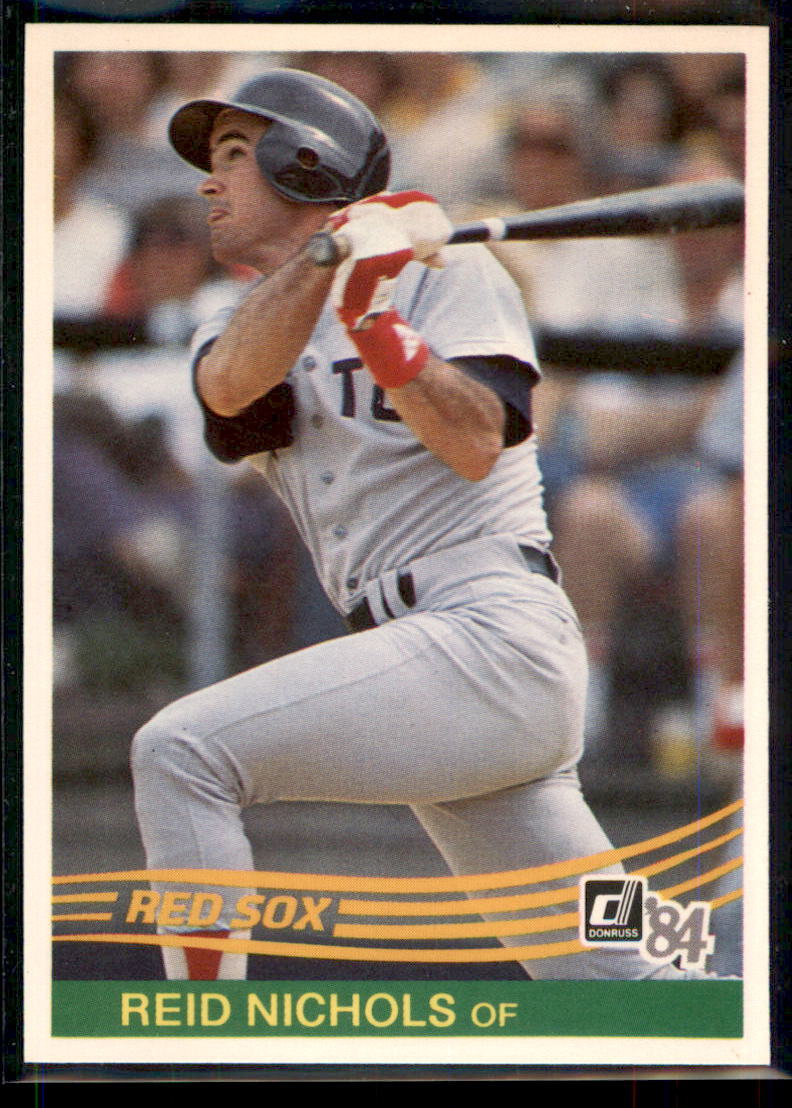 1984 Donruss Reid Nichols #614 Boston Red Sox | eBay