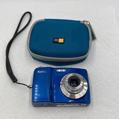 Kodak EasyShare CD82 12MP Digital Camera Point & Shoot Blue W/ Case | eBay