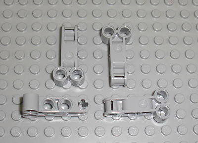 LEGO Technic - 4x Achs Pin Verbinder Perpendicular Double 4L 98989 9398 ...