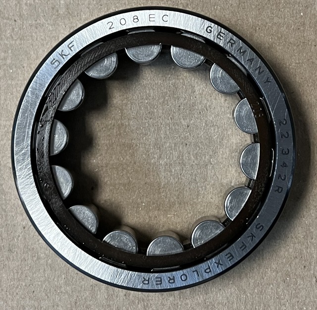 SKF 208EC CYLINDRICAL ROLLER Bearing & SKF NU208ECP 058J Germany for ...