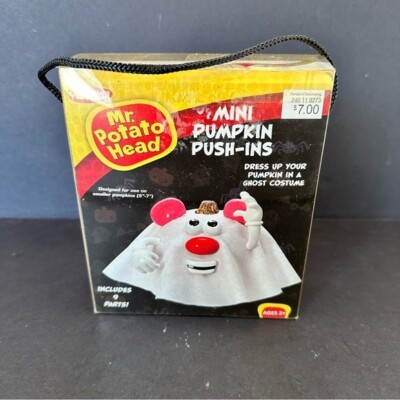 Hasbro Mr Potato Head Mini Pumpkin Push In Kit Ghost Jack O Lantern | eBay