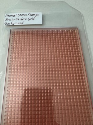 Market Street Stamps - Pretty Perfect Grid Background Stamp - Never ...