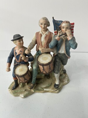 Antique Drummer Boys Porcelain Figurine | eBay