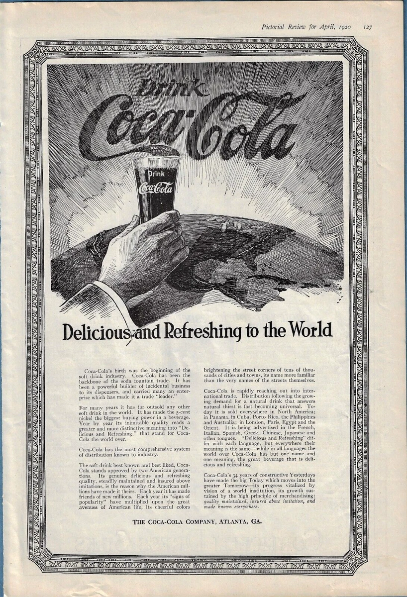 1920s Coca Cola Ad