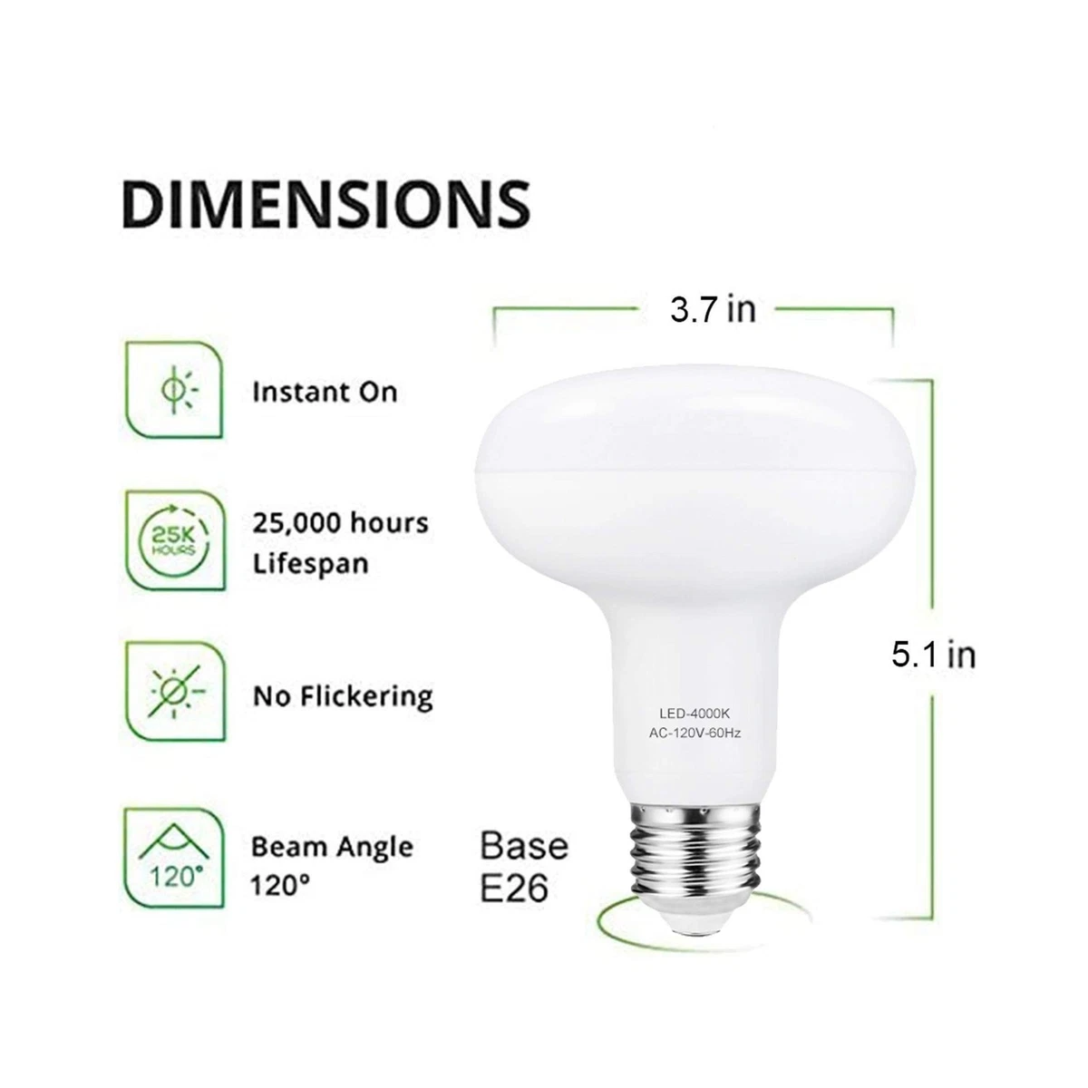 R30 Light Bulb Dimensions | Shelly Lighting