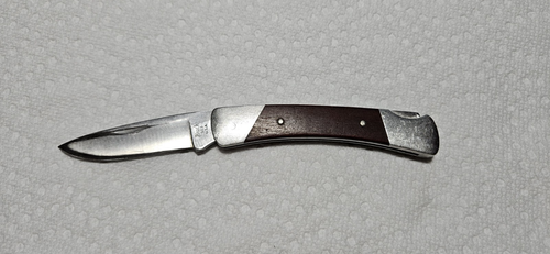 Buck 503 Prince Folding Knife Old English Script Logo Pre 1986 USA | eBay