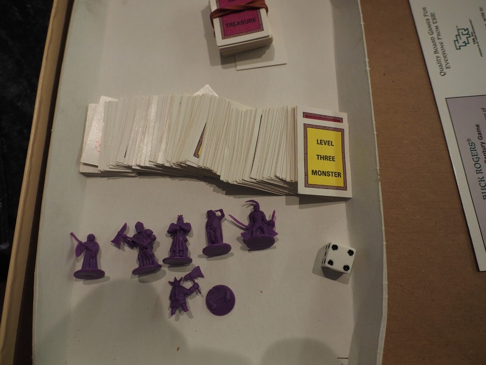 The New Dungeon Board Game 1989 TSR D&D Dungeons & Dragons | eBay