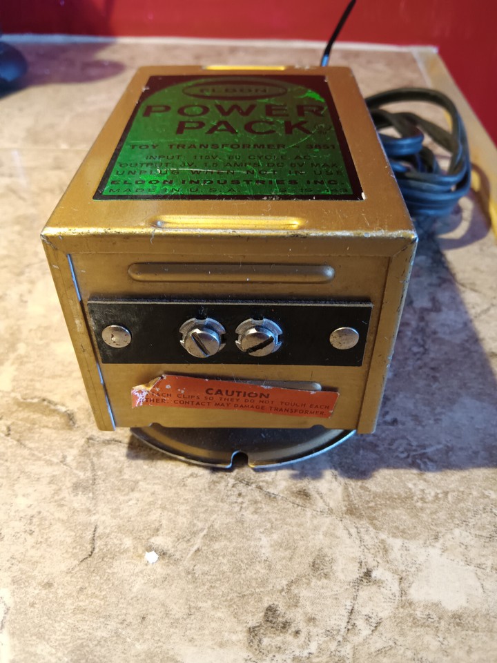 AA VINTAGE ELDON Power Pack Toy Transformer Model #3851 | eBay