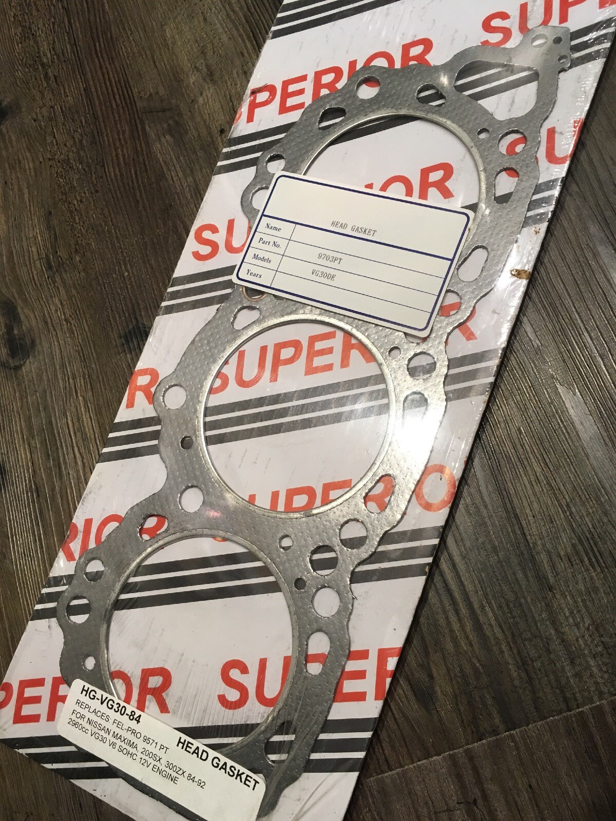 Graphite Head Gasket Fits 86-95 Ford Infiniti Nissan 3.0L VG30E VG30 ...