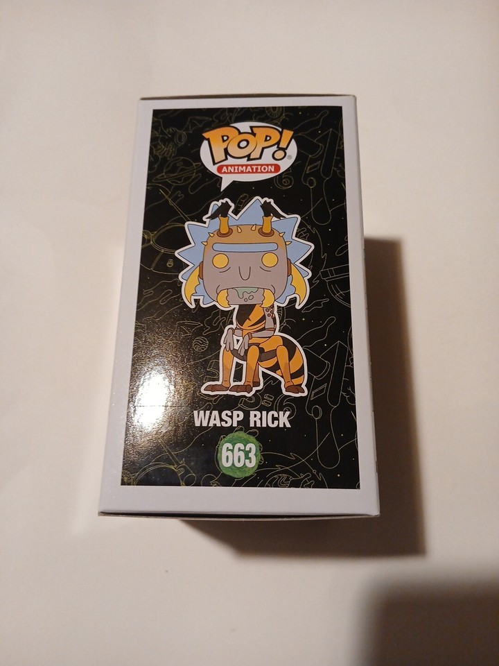 Funko Pop! Vinyl: Rick and Morty - Wasp Rick #663 889698442558| eBay
