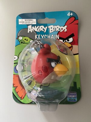 Official Angry Birds Red Bird Character Keychain Rovio Commonwealth ...
