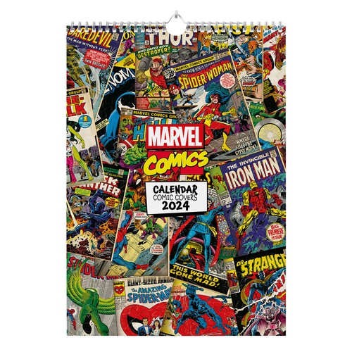 Calendrier mural Erik Marvel Comic Covers 29,7x42cm (2024) | eBay