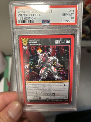 PSA 10 GEM MINT MetaZoo Native Wendigo | eBay