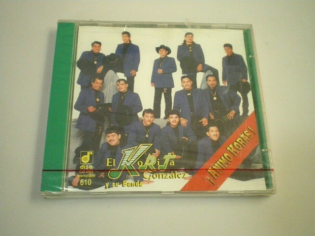 Animo Koras El Korita Gonzalez Y SU Banda 1995 Disa Int'l Mexico CD ...